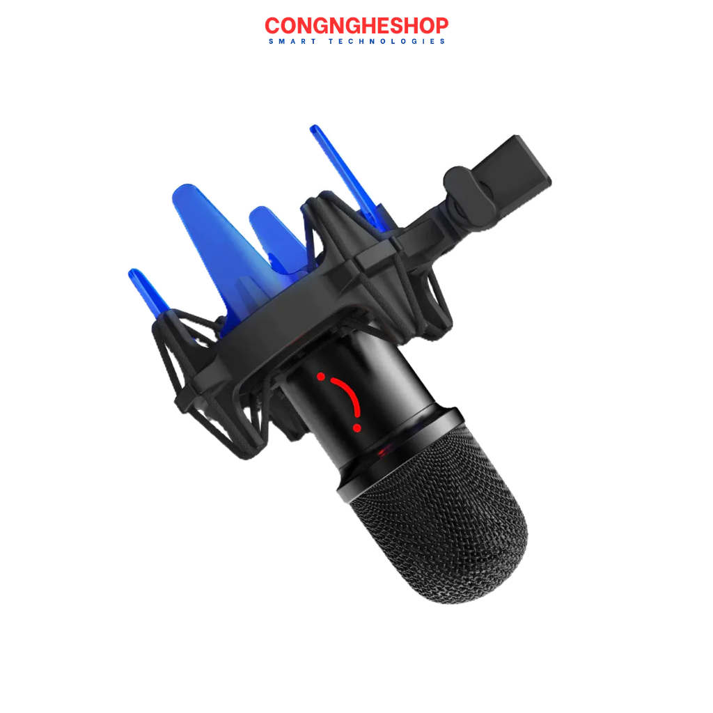 MIicro USB FIFINE K651 RGB - Micro Đa Năng Gắn Với 1 Shock Mount và Nút ...
