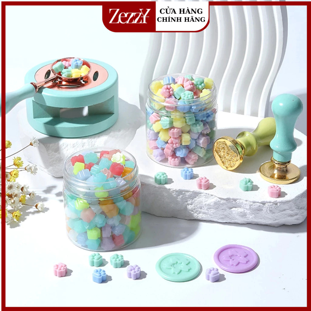 Sáp pastel sáp đóng dấu 500 viên siêu ngọt ngào hình paw paw cute con ...