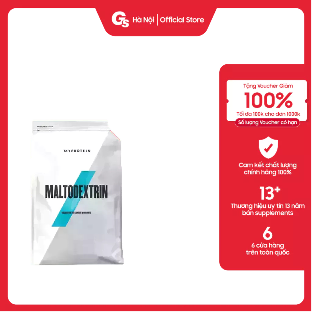 Bột Myprotein 100% Maltodextrin Carbs nhập khẩu Anh - Gymstore giúp ...