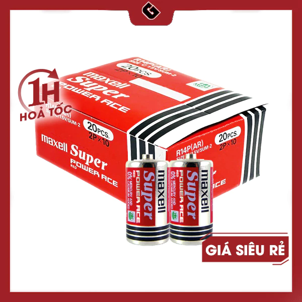 Pin Maxell R14P / AR (Pin Trung) - Chính Hãng | Shopee Việt Nam