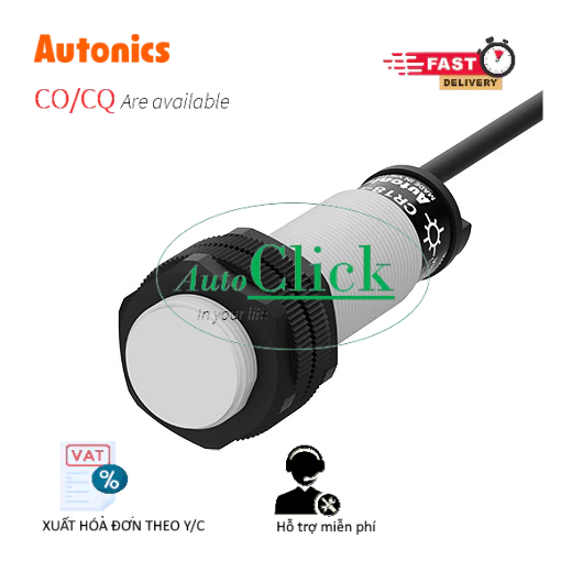 Cảm Biến Tiệm Cận Autonics CR18-8DN, 12-24VDC, NPN, 8mm | Shopee Việt Nam