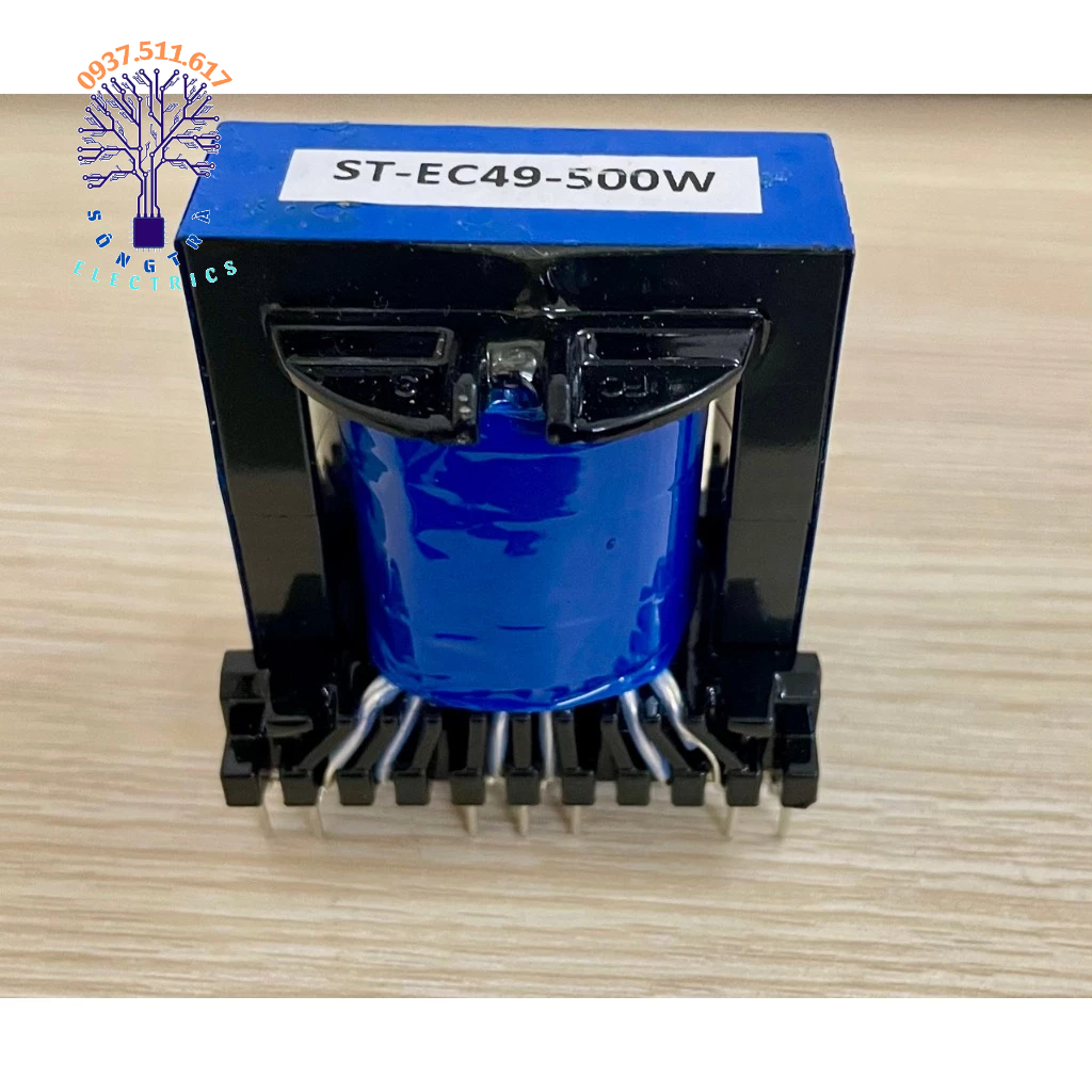 BIẾN ÁP XUNG EC49 VÀO 12VDC RA 350V MAX 500W(DÙNG KÍCH ĐIỆN INVERTER ...