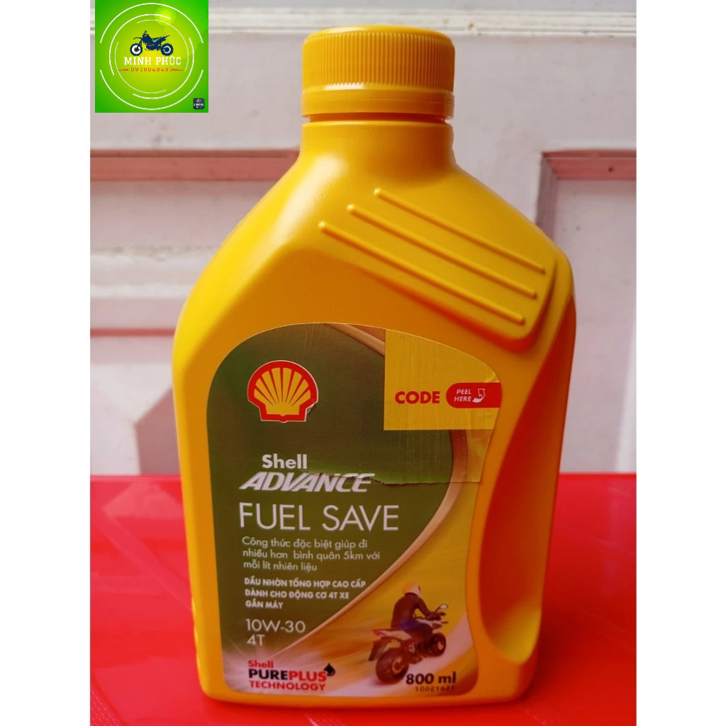 (chính hãng) Dầu Nhớt xe số Shell Advance Fuel Save 10W30 tiết kiệm ...