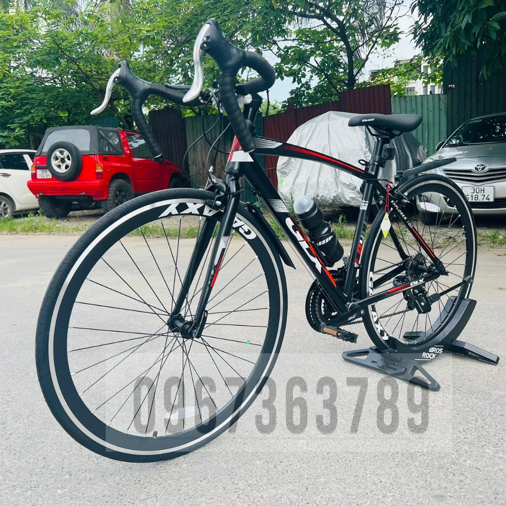 Xe Đạp Đua Road Galaxy LP400 Tem Mới 2024 Khung Nhôm Sơn Tĩnh Điện, Bộ ...
