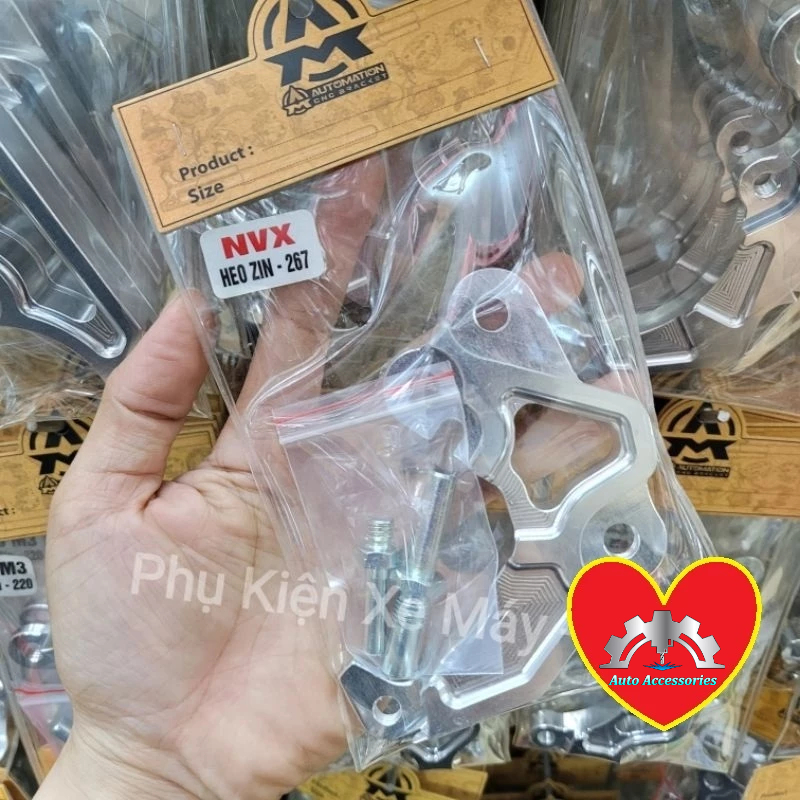 💎 Pas CNC, Pad trước xe NVX đi heo ZIN xe đĩa size 267mm 💎 | Shopee ...