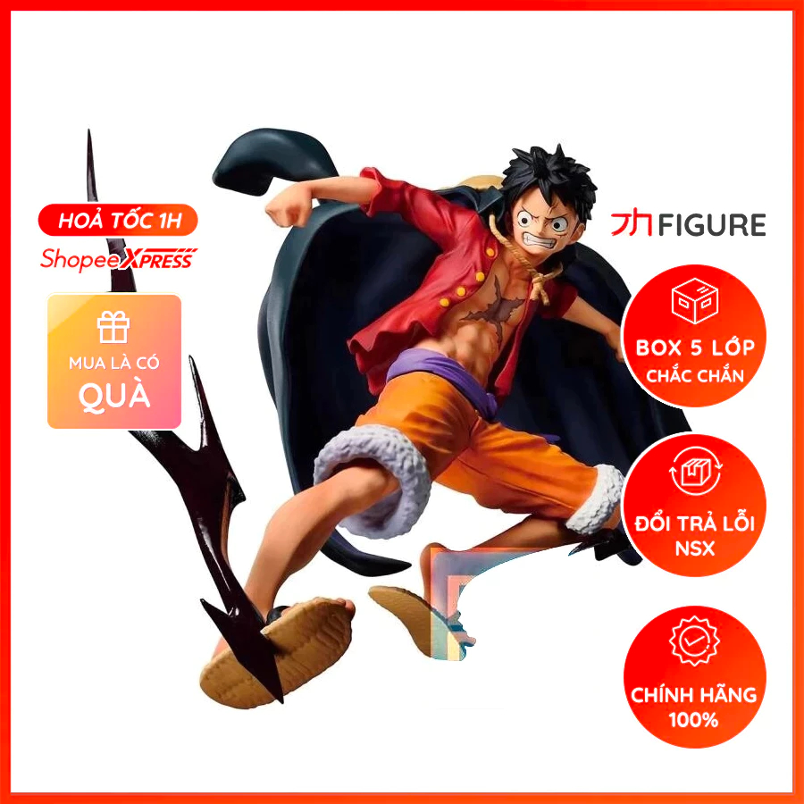 Mô Hình Monkey D. Luffy, One Piece, Vua Hải Tặc, Ichiban Kuji C Prize - (Bandai Spirits) Figure ...
