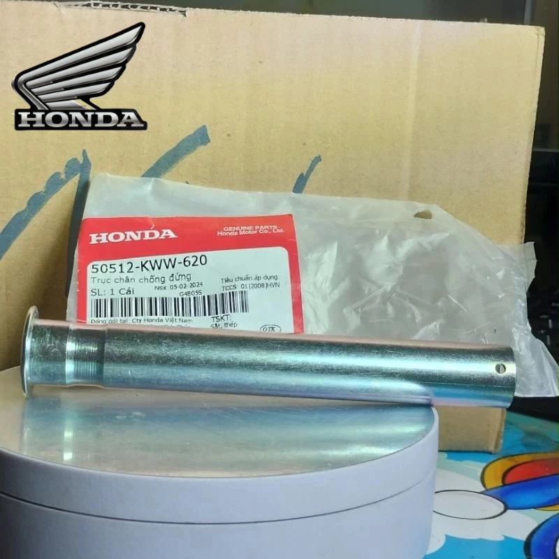 Trục Chân Chống đứng HONDA WAVE ALPHA110, RSX110, S110, RS110, Fu ...