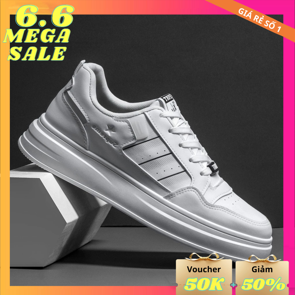 Giày Thể Thao Nam Sneaker MENAZ Giày Nam CS048 Đế Cao Su Nguyên Khối Êm ...