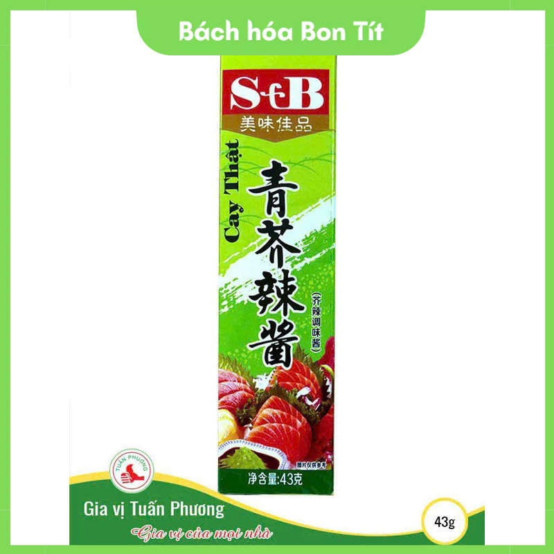 Mù Tạt Wasabi SB 43g | Shopee Việt Nam