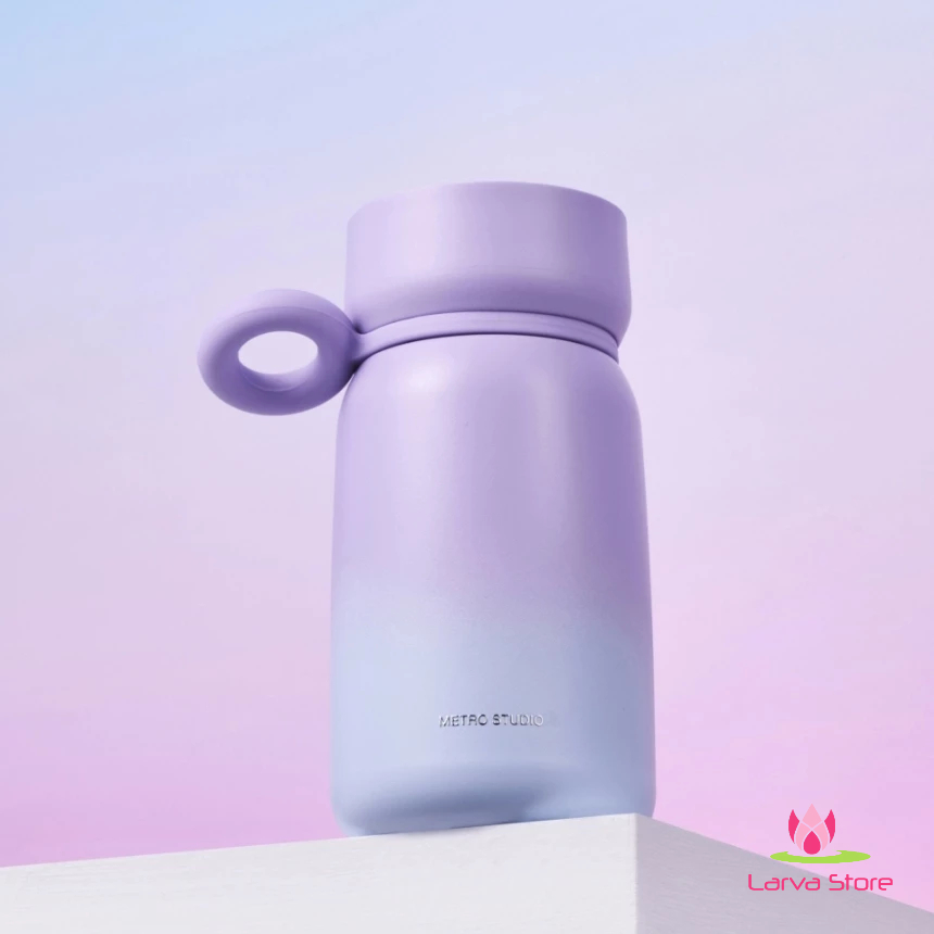 Bình Giữ Nhiệt LocknLock Metro Studio Midnight Purple Inox 304 350ml LHC4361VOL | Shopee Việt Nam