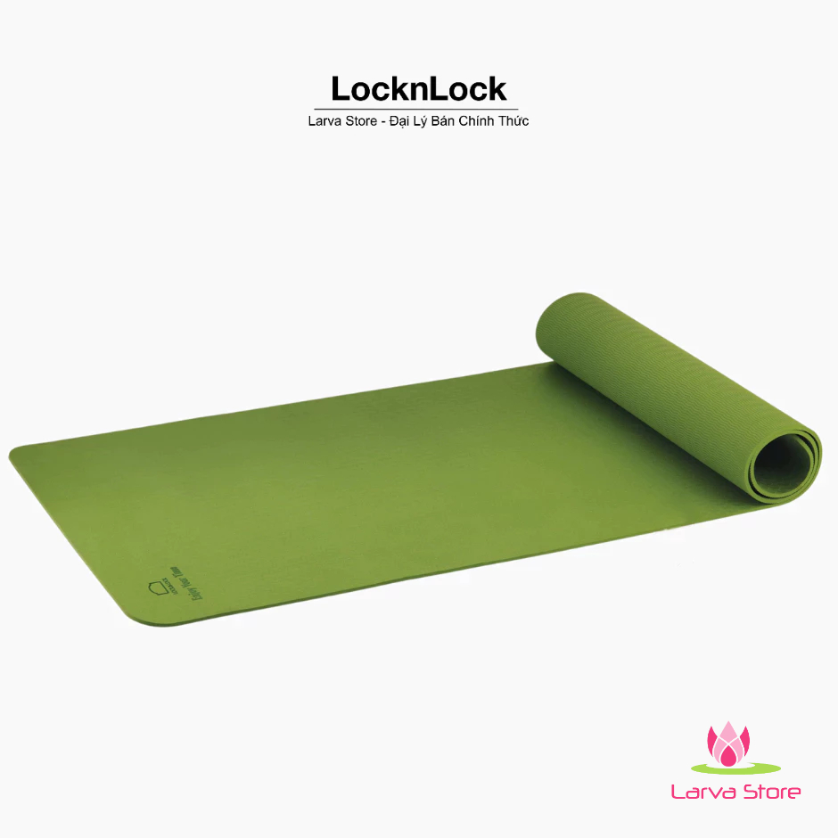 Thảm tập Yoga Lock&Lock MAT211 xanh, MAT212 Tím (61cm x 183cm) - Larva ...