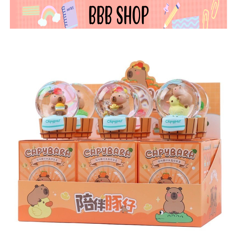 Blind Box Capybara (1 Hộp lẻ chứa 1 con) - không phải 1 set mình lưu ý ...