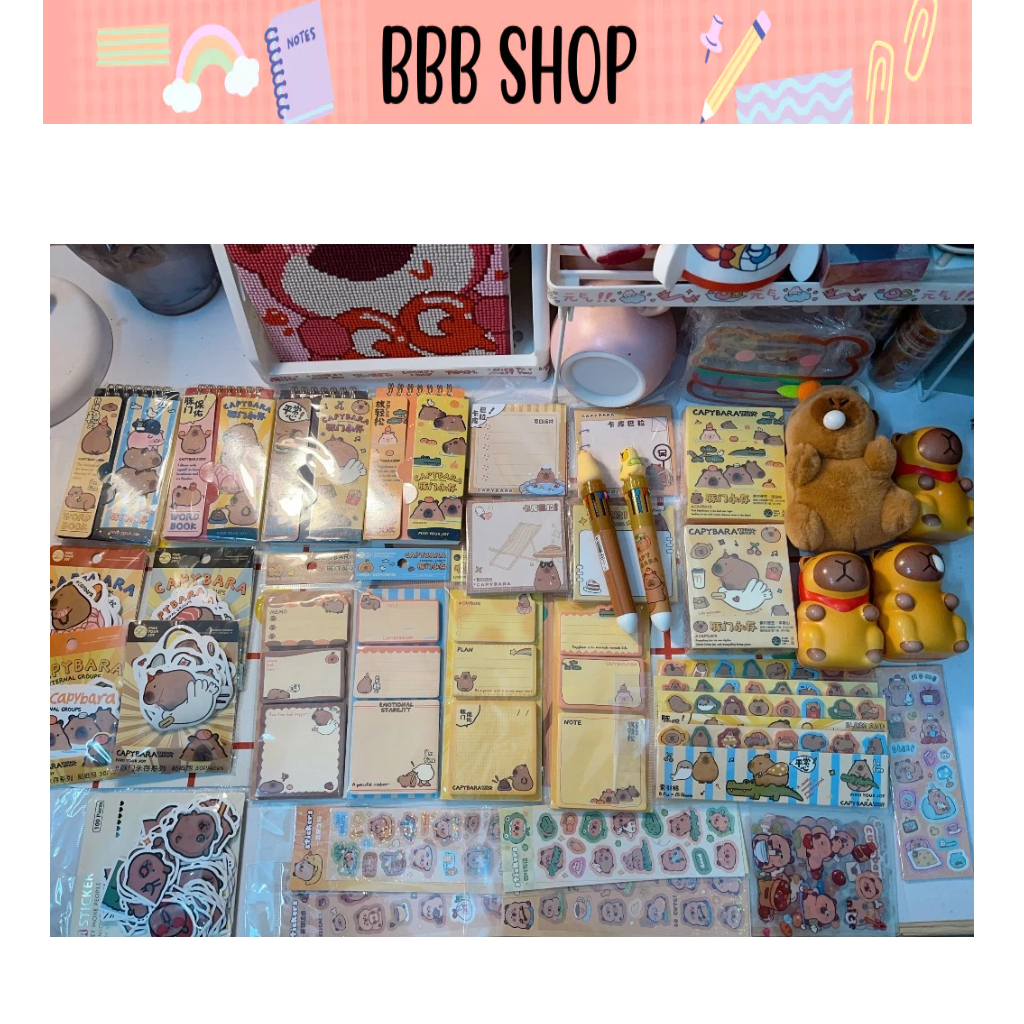 Lucky Box Đồ Dùng Học Tập Capybara Siêu Dễ Thương - 59K 99K 169k 209k ...
