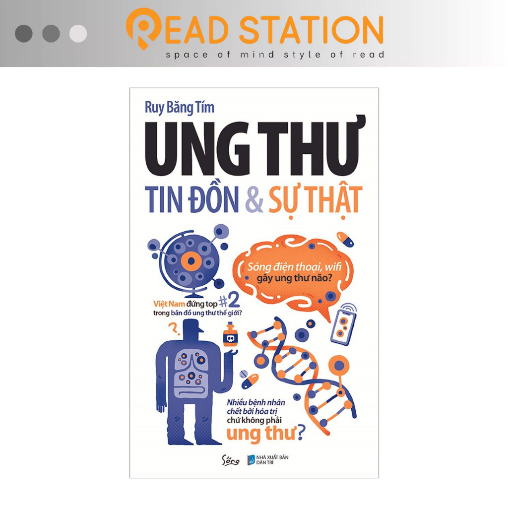 Sách: Ung thư TIN ĐỒN và SỰ THẬT - Ruy Băng Tím | Shopee Việt Nam