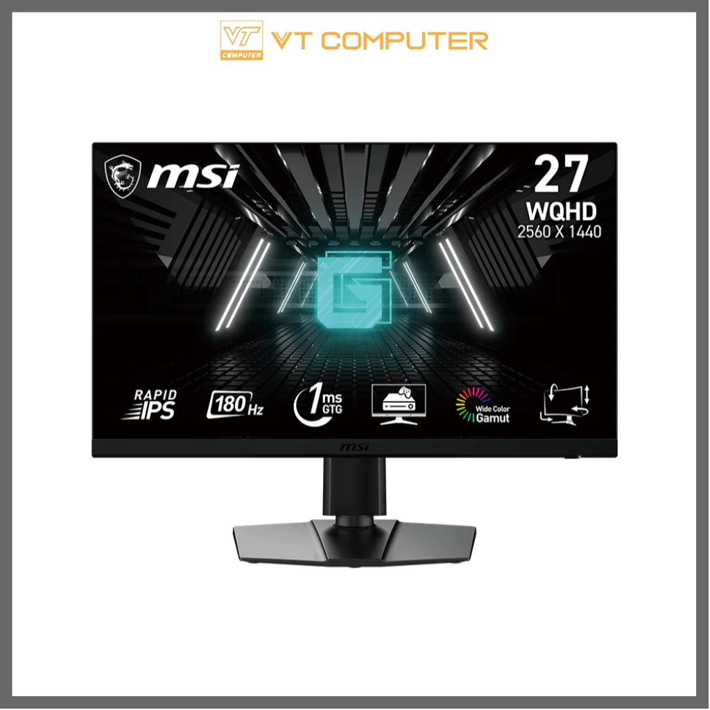 Màn hình Gaming 27 IN MSI G272QPF E2 2K 180HZ 1PS 1MS PHẲNG NEW BẢO ...