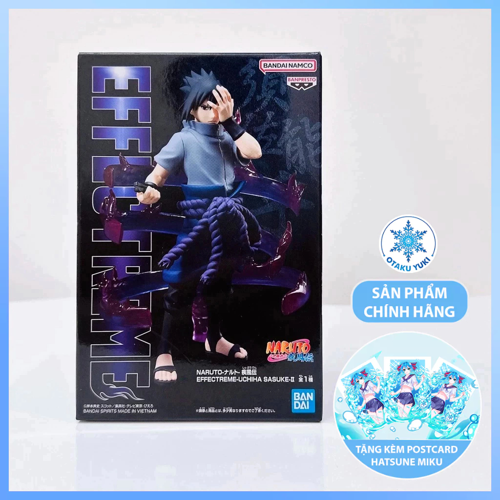 Mô Hình Uchiha Sasuke - Effectreme Naruto Figure Chính Hãng (Banpresto ...