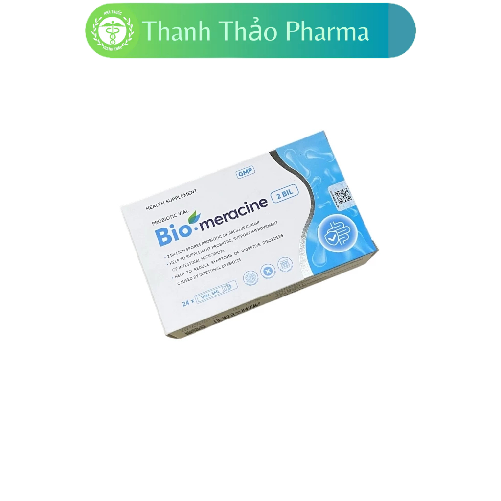 [ Chính Hãng ] Men ống vi sinh Bio-Meracine 2Bil bổ sung 2 tỷ lợi khuẩn ...