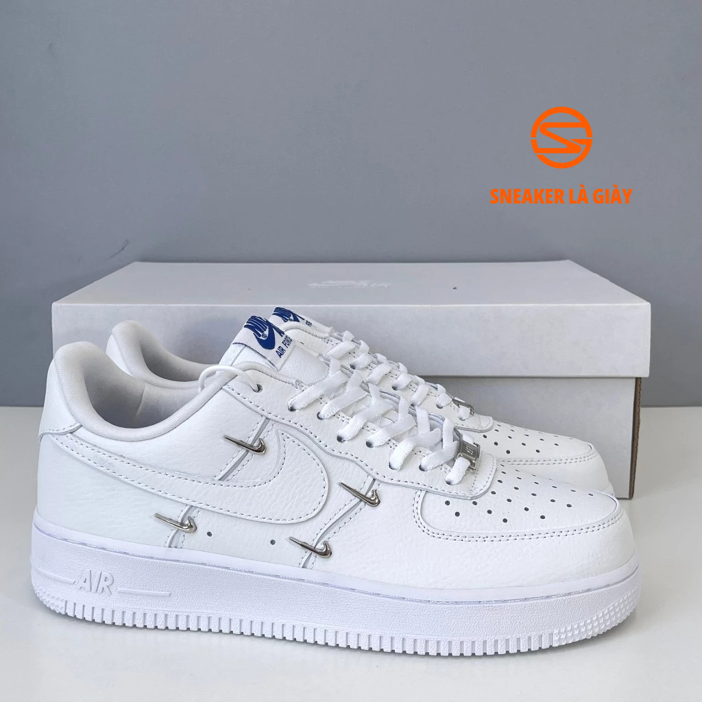 Giày AF1 Low White Metallic Silver CT1990-100 Fullbox - Bản High ...