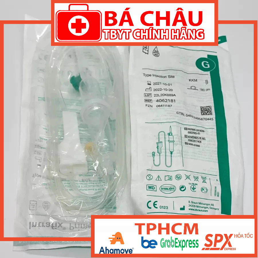 [CHÍNH HÃNG] INTRAFIX PRIMELINE G HOẶC SAFE SET P B.BRAUN - Dây truyền ...