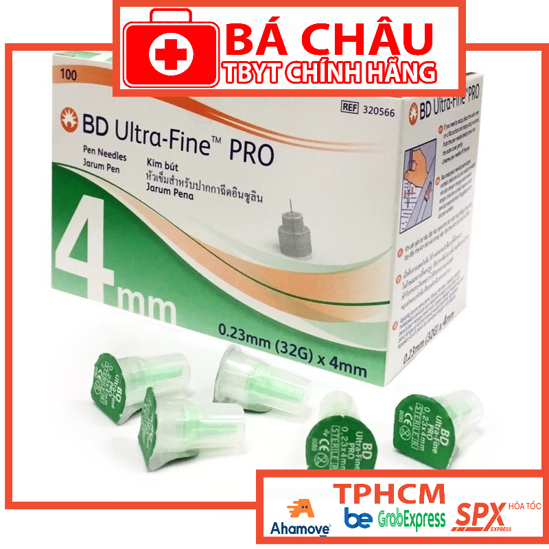 [CHÍNH HÃNG] BD ULTRA-FINE PRO (PEN NEEDLES) - Đầu kim tiêm bánh ú sử ...