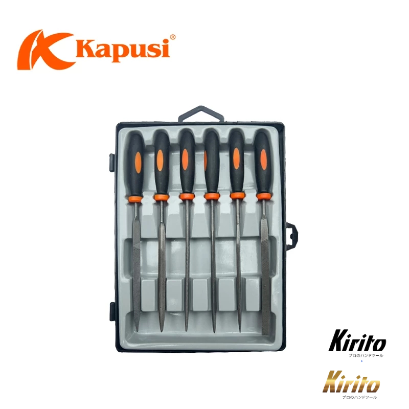 Bộ dũa 6 cái hãng KAPUSI Japan K-3898, dài 140mm, chất liệu hợp kim cao cấp | Shopee Việt Nam