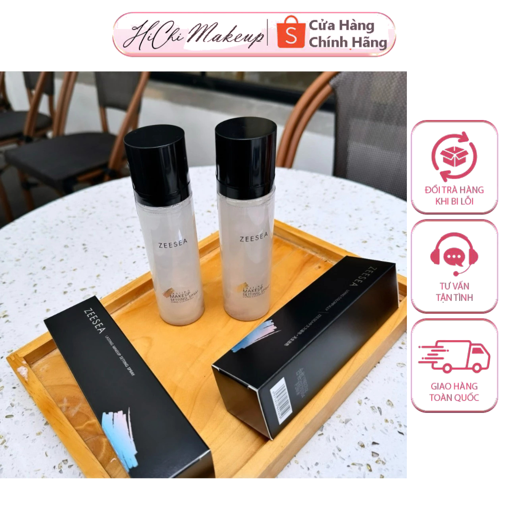 Xịt khóa nền trang điểm Zeesea , xịt khóa makeup giữ lớp nền lâu trôi (100ml) | Shopee Việt Nam