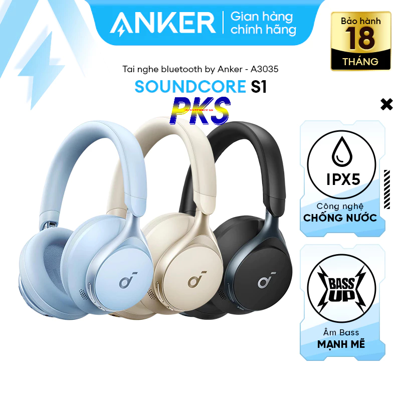 Tai Nghe Anker Soundcore Space One S1 Chụp Tai Bluetooth 5.3, Chống Ồn Chủ Động - A3035 | Shopee ...