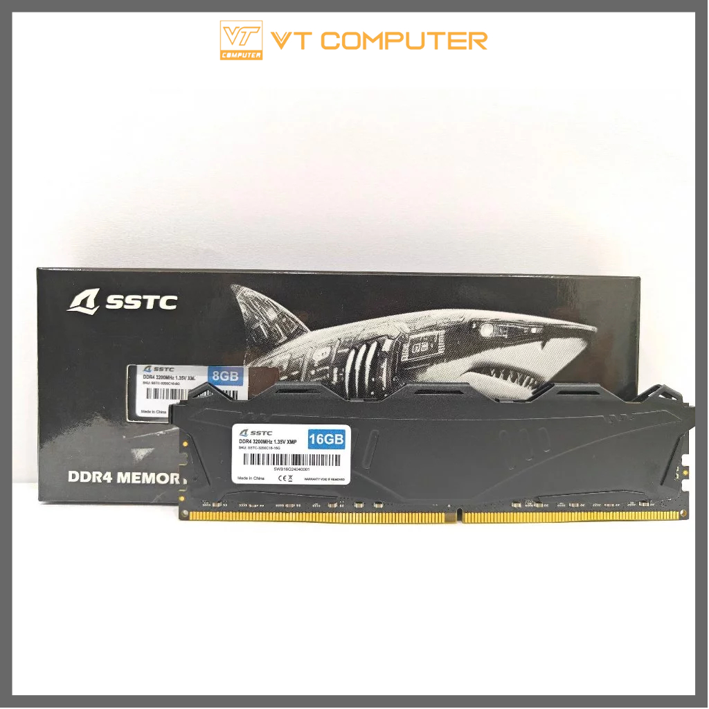 KIT 10 THANH RAM DR4 8GB / 16G BUSS 3200 SSTC XMP TẢN NHIỆT NEW ...