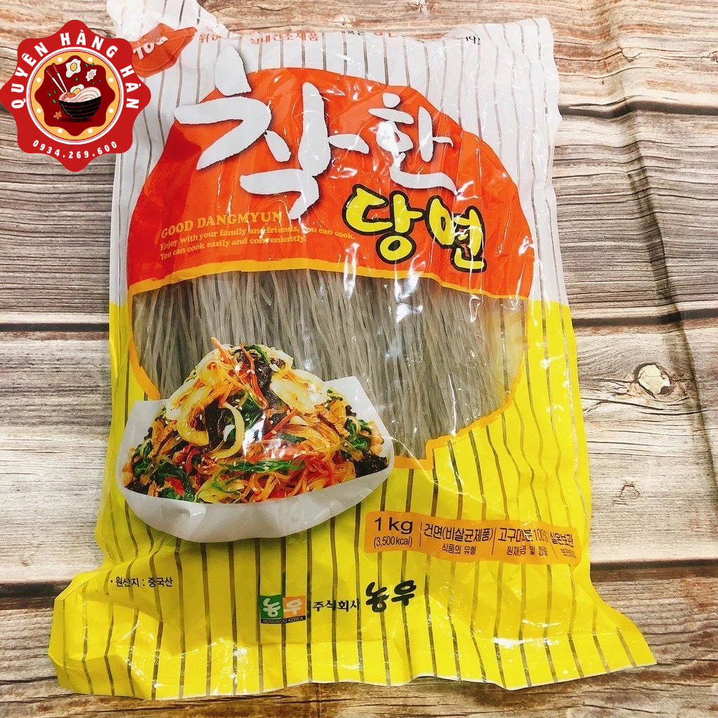Miến khoai lang Hàn Quốc YONGSOO, miến khô Hàn Quốc 1kg | Shopee Việt Nam
