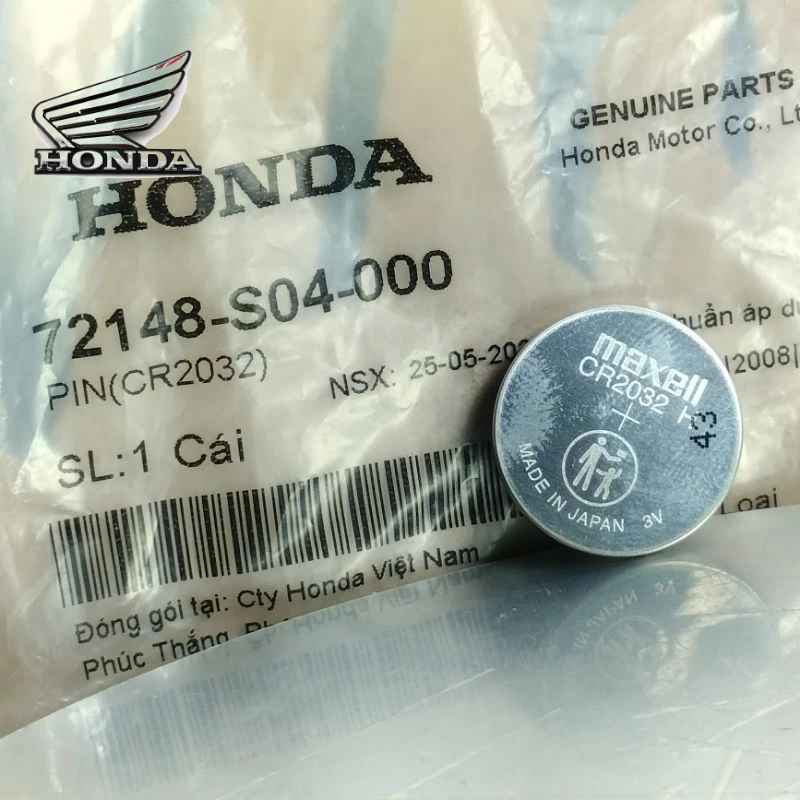 PIN CHÌA KHOÁ ĐIỀU KHIỂN SMARTKEY HONDA REMOTE SH, VISION, AIRBLADE ...