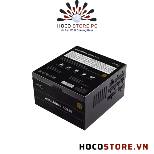 Nguồn ACER AC550 230v 550W/650w/750w/1000w 80 Plus Bronze Full Modular ...