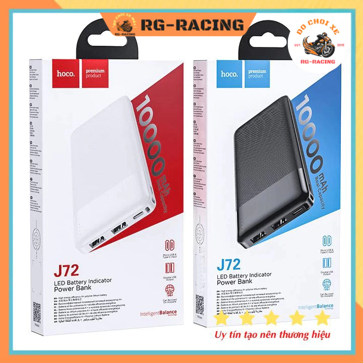 Pin Sạc Dự Phòng Hoco J72 10000 Mah Hàng Chính Hãng | Shopee Việt Nam
