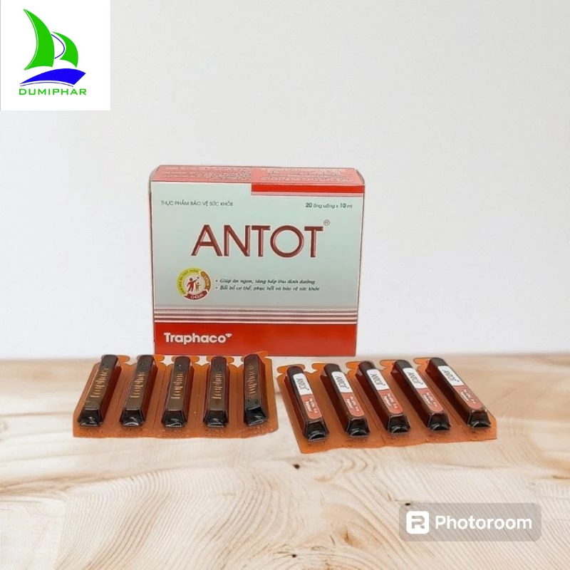 ANTOT Traphaco ống nhựa Hộp 20 ống | Shopee Việt Nam