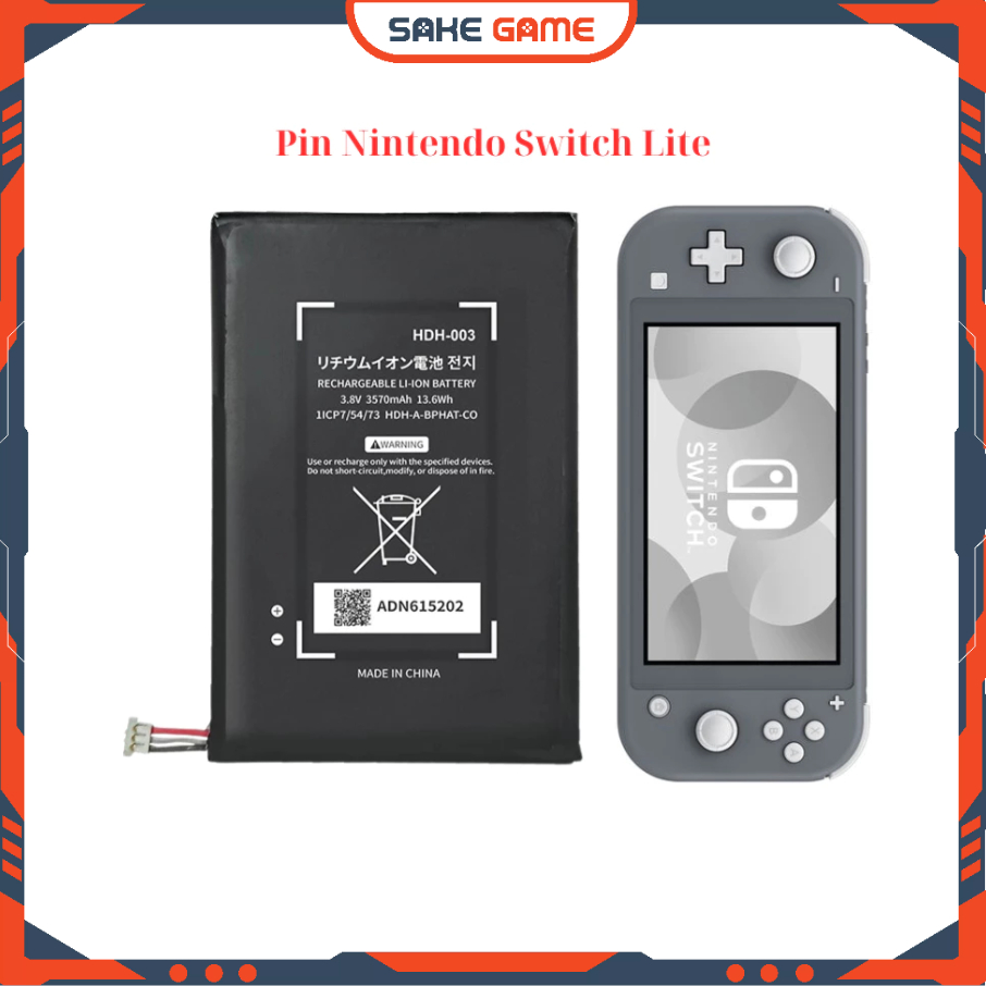 Pin máy chơi game Nintendo Switch Lite HDH-003 Pin Nintendo Switch Lite ...