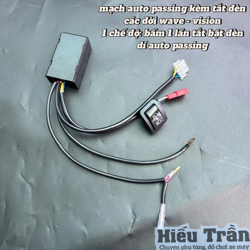 Mạch Auto passing super fast kèm tắt Wave và Vision ( 1 chế độ auto passing) BH 1 năm. | Shopee ...