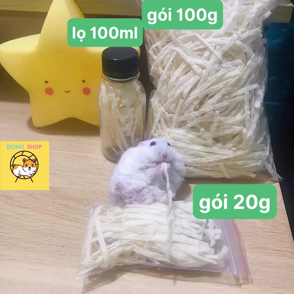 Cá sợi cho Hamster - thức ăn dặm dinh dưỡng cho hamster | Shopee Việt Nam