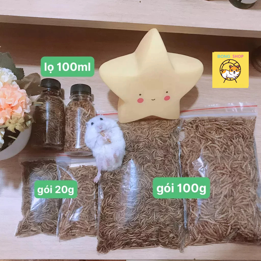 Sâu cho Hamster lọ 100ml,330ml,đồ ăn cho Hamster | Shopee Việt Nam