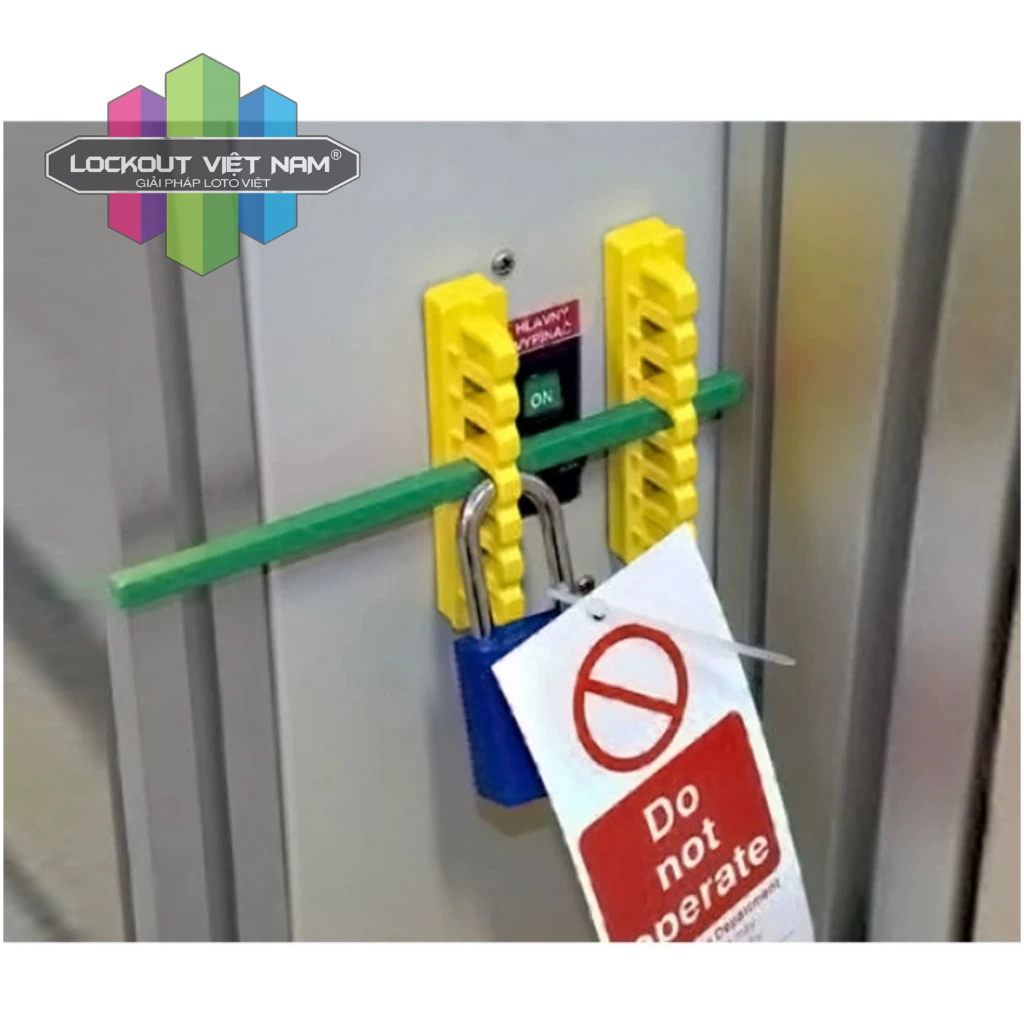 Khóa Loto MCCB dạng que - khóa được trạng thái ON/OFF | Shopee Việt Nam