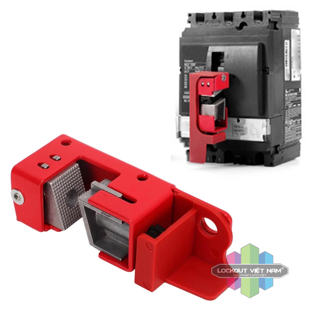 KHÓA LOTO MCCB ĐIỆN-PHÙ HỢP ĐỘ DÀY TAY GẠT CB | Shopee Việt Nam