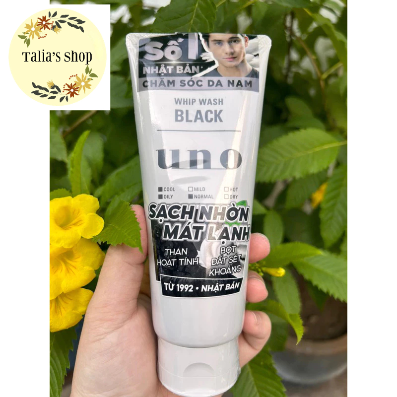 Date 7/2025 - Sữa Rửa Mặt Tạo Bọt Sạch Nhờn UNO 130g | Shopee Việt Nam