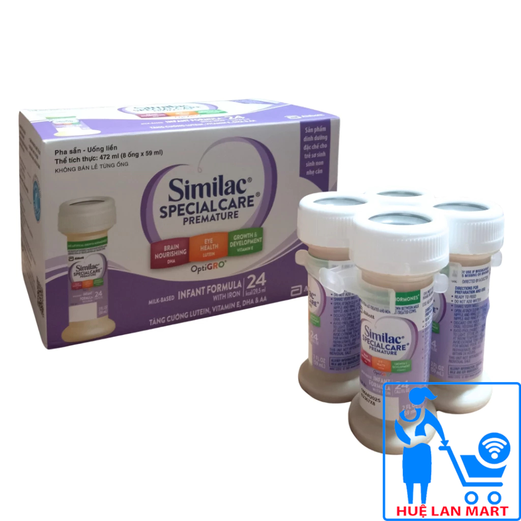[CHÍNH HÃNG] Hộp 8 Ống Sữa Nước Similac Special Care Premature 24 Cal ...