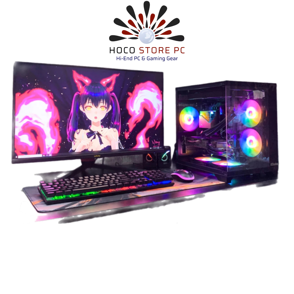 Bộ máy tính bàn PC HCS-04 Intel Core I3, 16GB Ram, SSD 256GB dùng cho ...