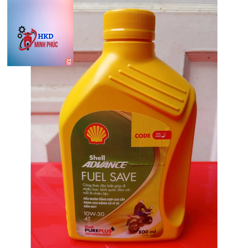 (chính hãng) Dầu Nhớt xe số Shell Advance Fuel Save 10W30 tiết kiệm ...