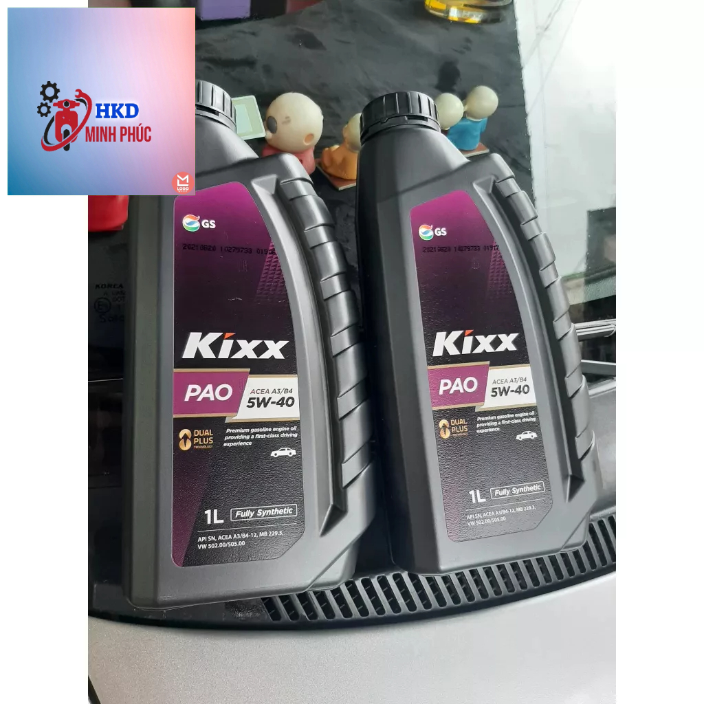 [Chính hãng] Nhớt cao cấp dành cho ôtô - tay ga KIXX PAO 5W40 A3/B4 ...