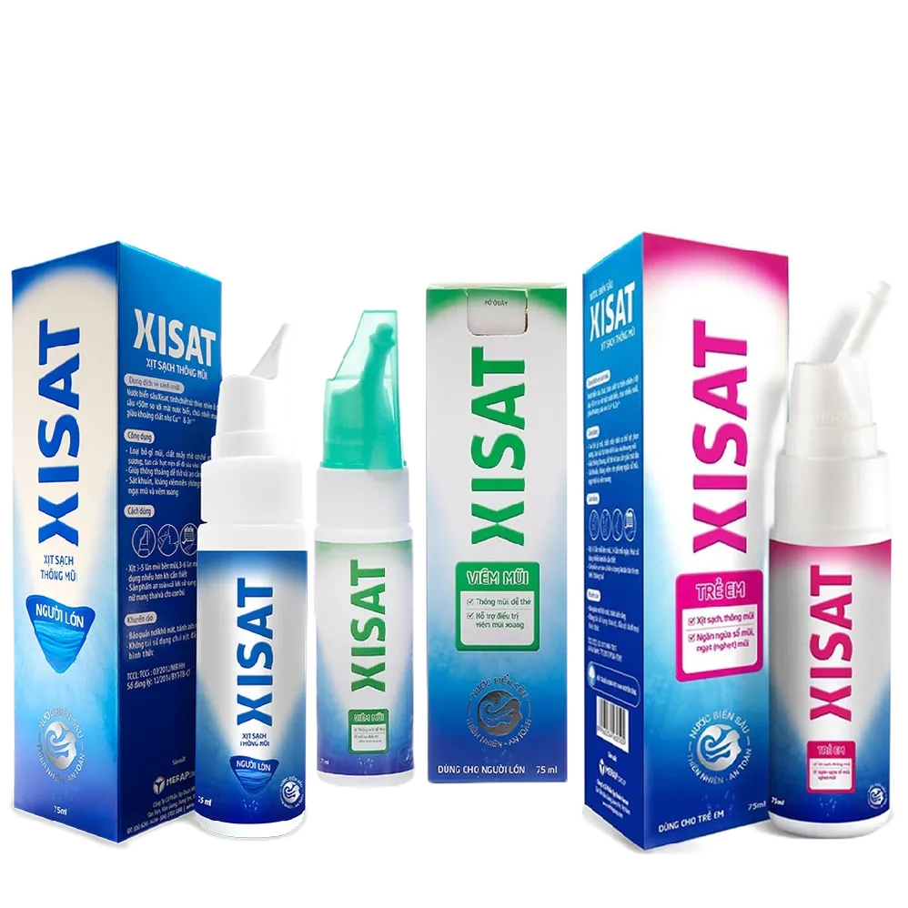 Nước biển sâu Xịt mũi Xisat | Shopee Việt Nam
