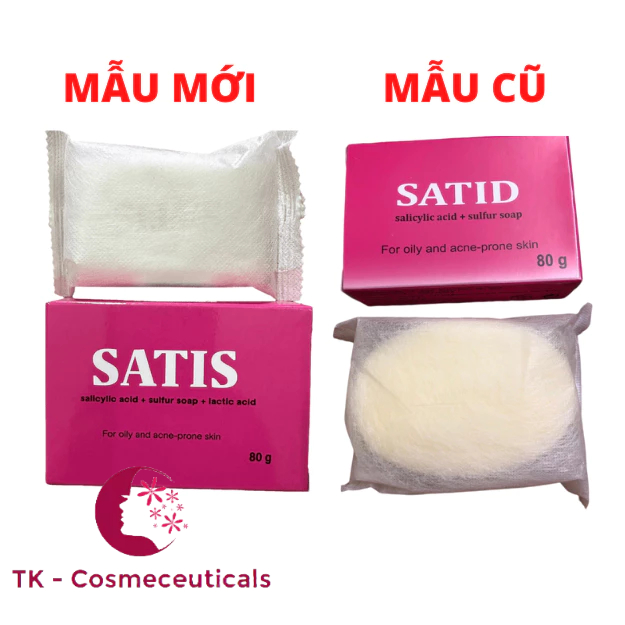 SATID / SATIS SOAP Xà Phòng Tắm Mụn - 80g | Shopee Việt Nam