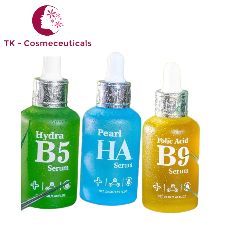 (CHÍNH HÃNG) Serum B9 / B5 / HA Vic Derma Folic Acid Giúp Da Trắng Sáng ...