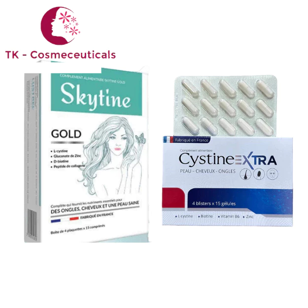 (CHÍNH HÃNG) Viên Uống Cystine Extra / Skytine Gold Giúp Làm Sáng Da ...