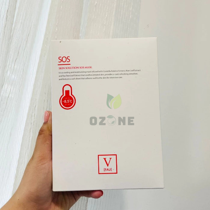 FAU Skin Solution SOS Mask - Mặt nạ phục hồi da, giảm đỏ da, dịu kích ...
