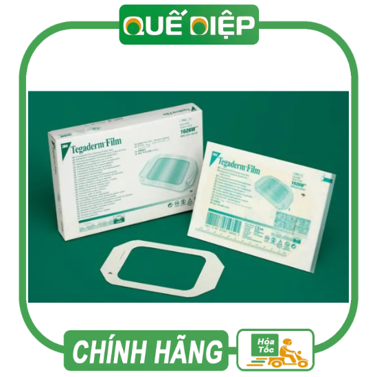 3M TEGADERM FILM 1626W 1 HỘP (10cmx 12cm) - Băng Film y tế trong suốt ...